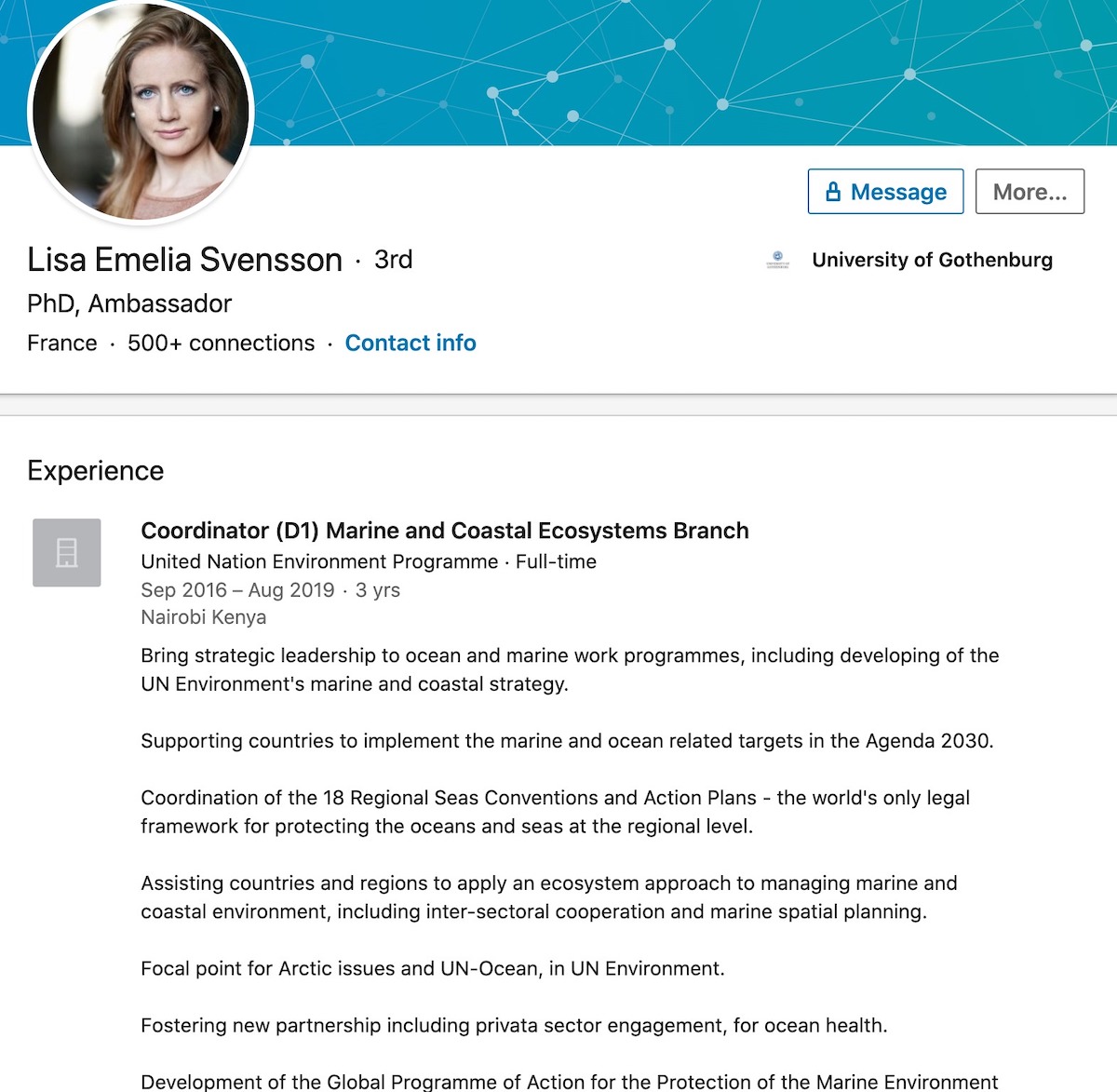 Lisa Svensson change de LinkedIn après l'enquête de Norway Today - Actualités de Norvège