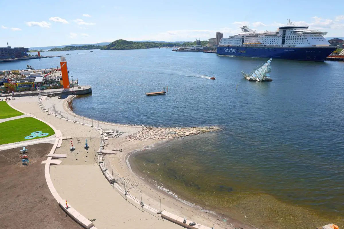 Operastranda : Oslo obtient enfin la plage de la ville à Bjørvika ...