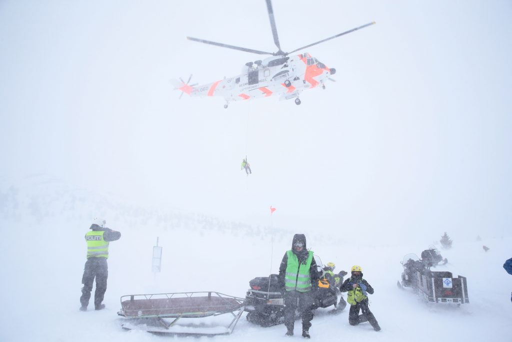 Encore beaucoup à faire en montagne pour la Croix-Rouge norvégienne ...