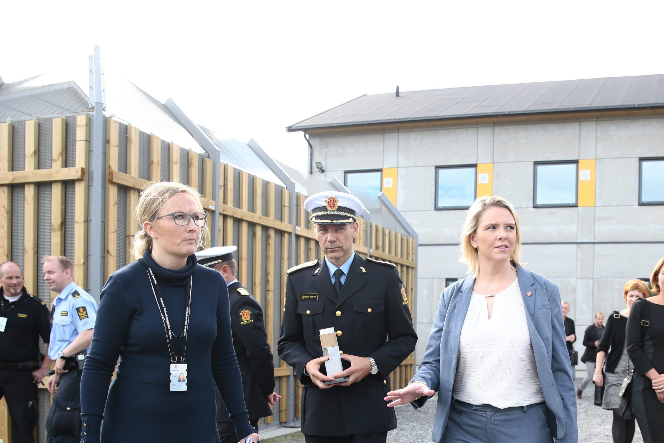 Listhaug ouvre l'expansion de Trandum - Actualités de Norvège