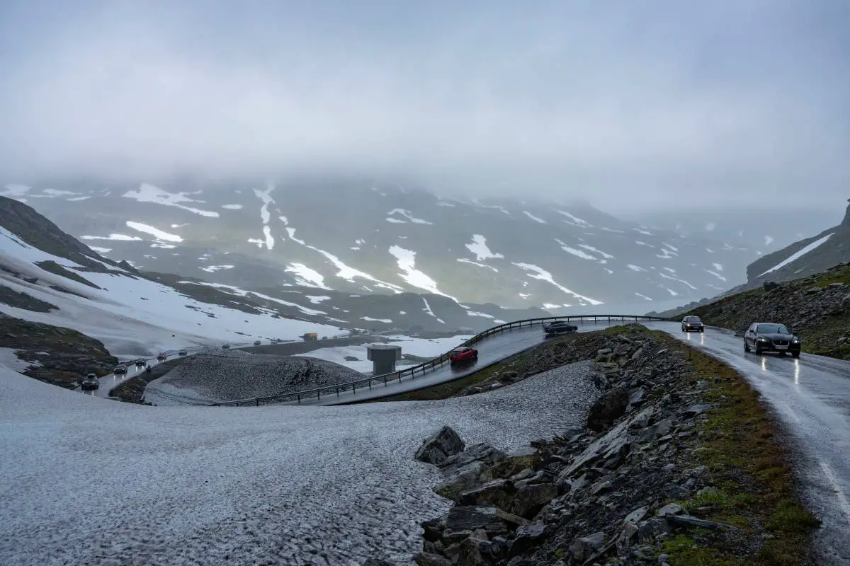 La E134 au-dessus de Haukelifjell sera fermée pendant plusieurs jours ...