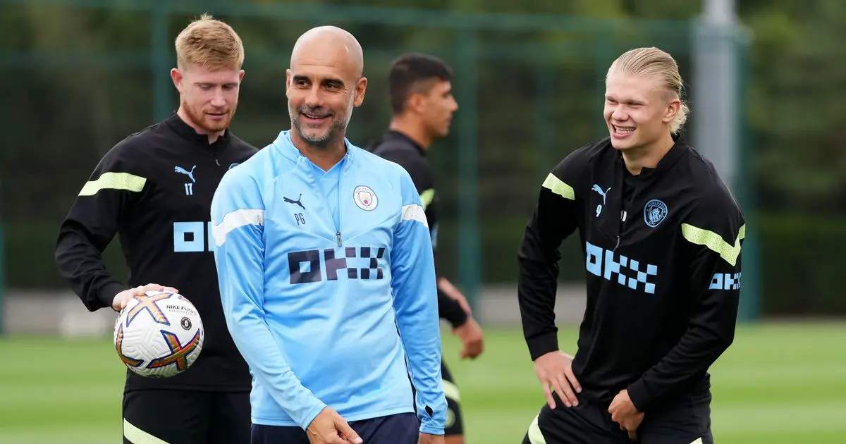 Erling Haaland donne à De Bruyne ce qu'il mérite à Man City alors que Guardiola lance un défi ...