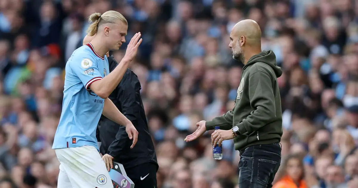 Pep Guardiola s'attend à ce qu'Erling Haaland pulvérise le record de Premier League à Man City ...