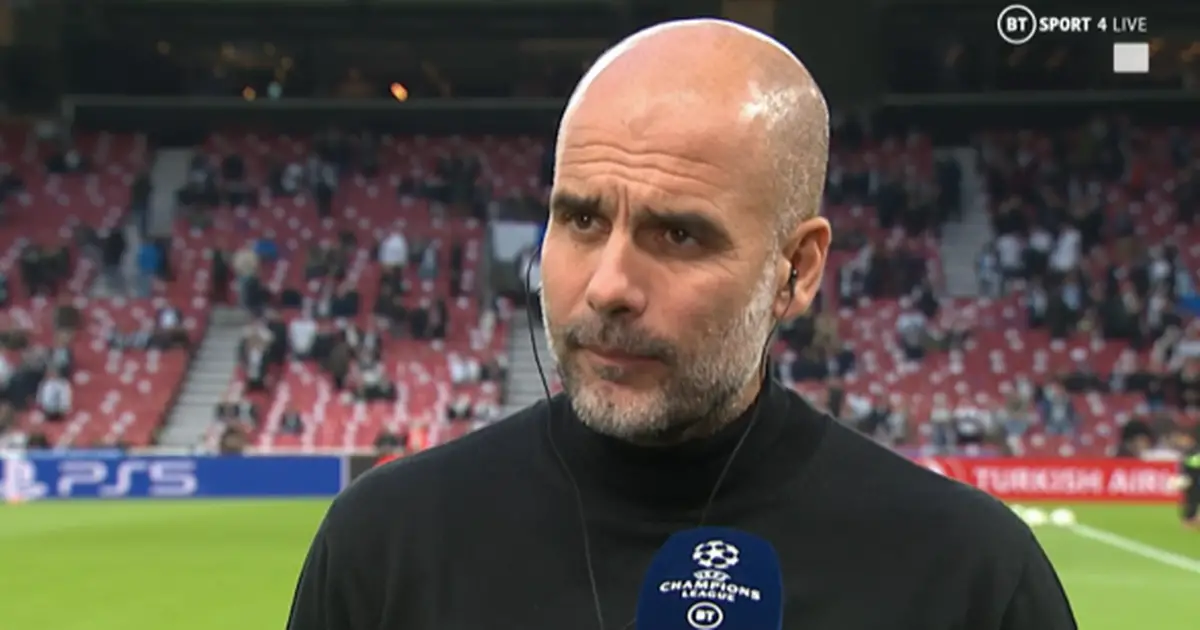 Pep Guardiola explique avoir mis Erling Haaland sur le banc de Man City contre le FC Copenhague ...