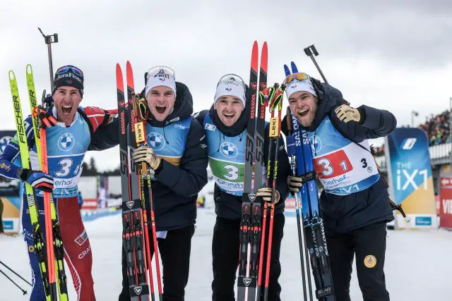 La France surprend la Norvège dans le relais masculin des Championnats ...