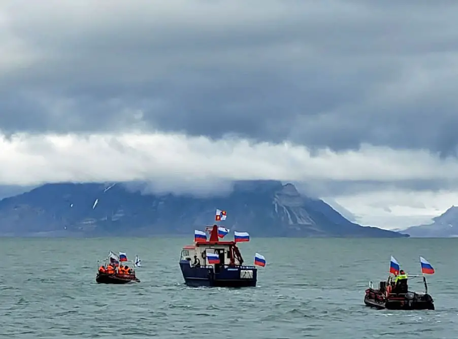 Un diplomate russe a organisé une parade navale dans l'archipel ...