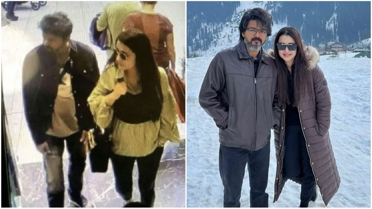 La photo de Vijay avec Trisha, co-star de "Leo" en Norvège, devient ...