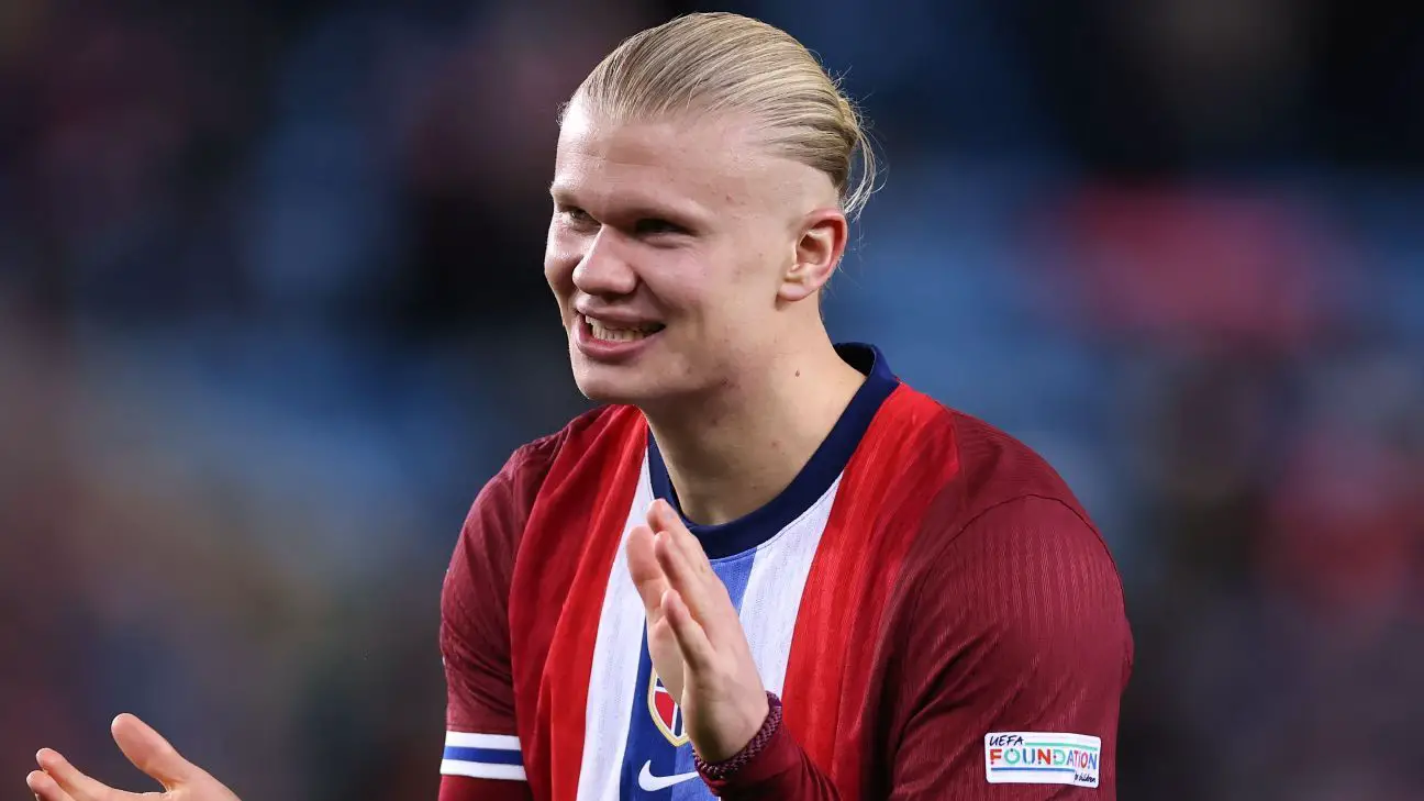 Erling Haaland change de nom au dos du maillot de la Norvège - Actualités de Norvège